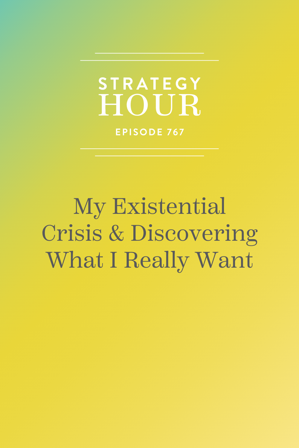 My Existential Crisis & Discovering What I Really Want — Boss Project